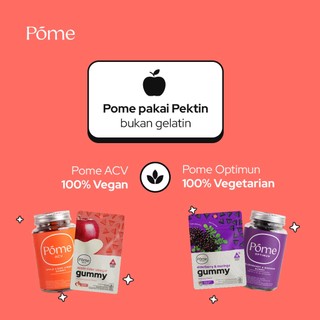 Jual Pome ACV Gummy Cuka Apel Apple Cider Vinegar Suplemen Diet Vegan ...