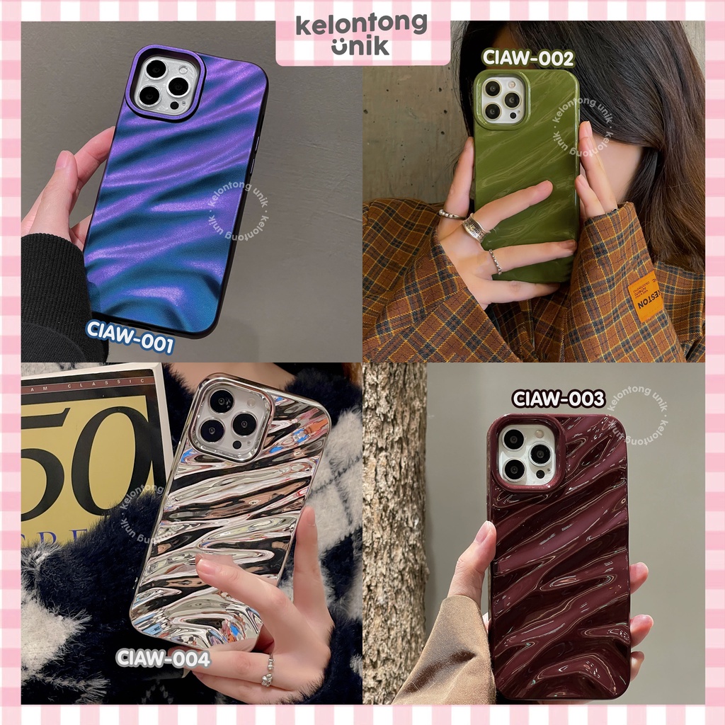 Jual KELONTONG UNIK | Silk Pattern Wrinkle Case - Softcase/ Casing HP ...