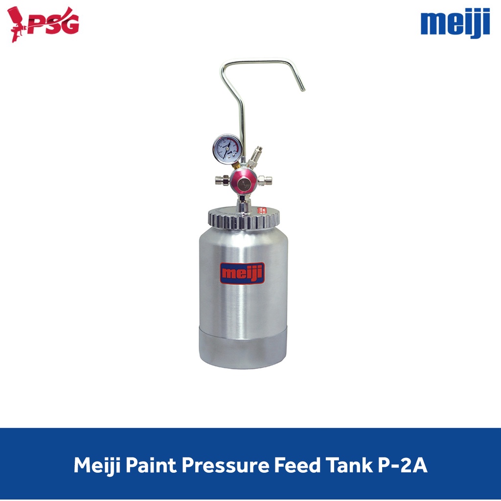 Jual Meiji P-2A Paint Pressure Tank (2L Capacity) (Tangki Cat) | Shopee Indonesia