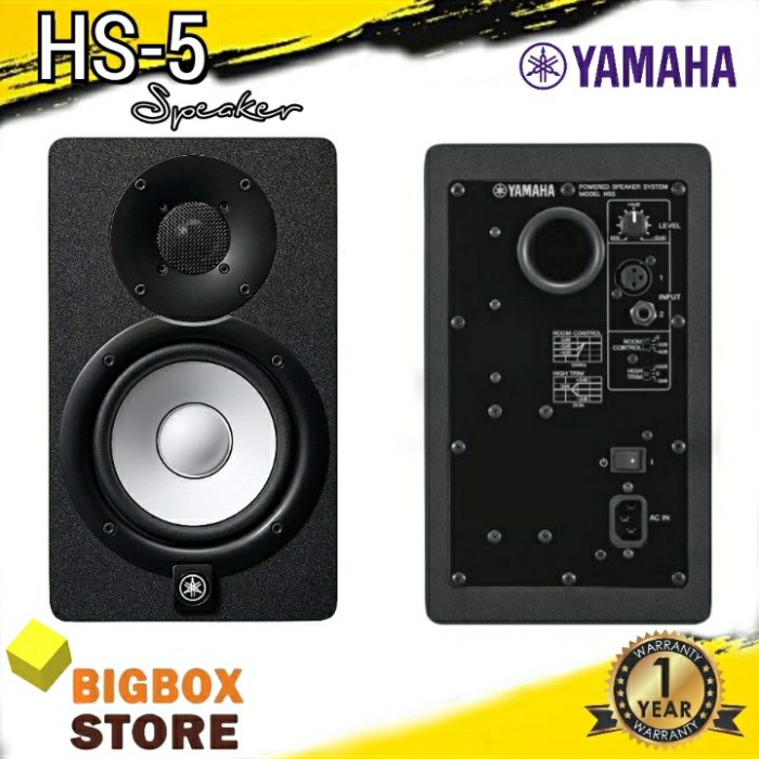 Jual Speaker Yamaha Studio Monitor Speaker Hs-5 / Hs 5 /Hs5 | Shopee Indonesia
