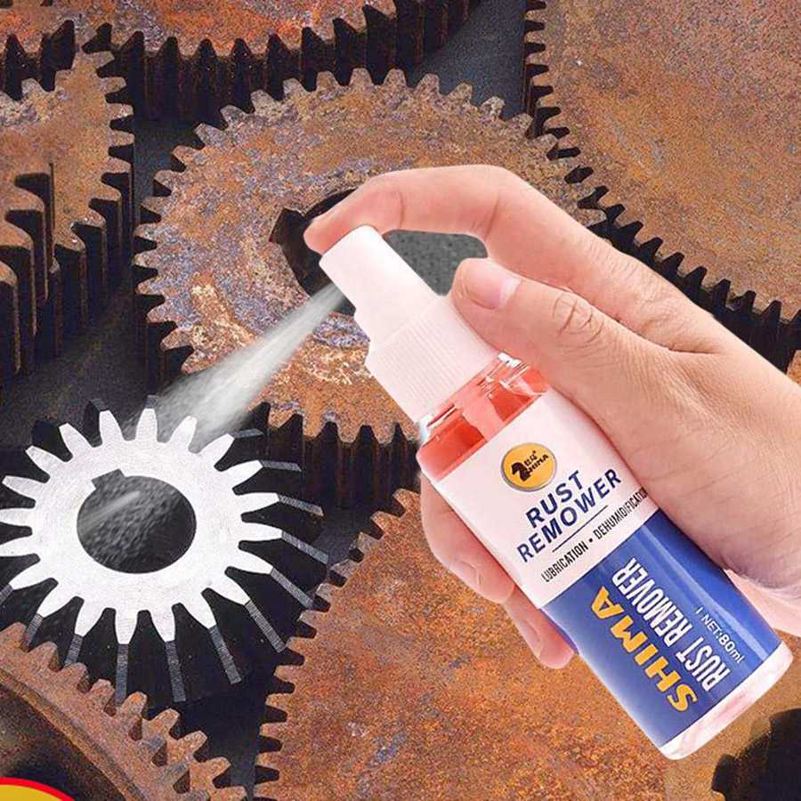 Jual Cairan Anti Karat Magic Rust Remover Cleaner Derusting 80 ml ...