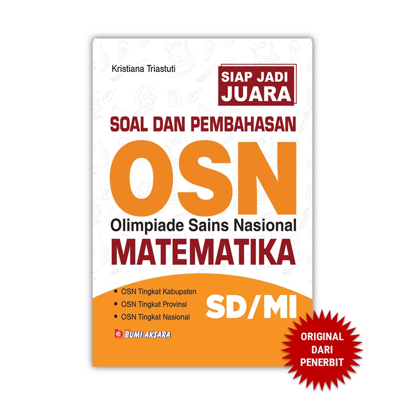 Jual OSN Matematika SD MI - Olimpiade Sains Nasional MTK | Shopee Indonesia
