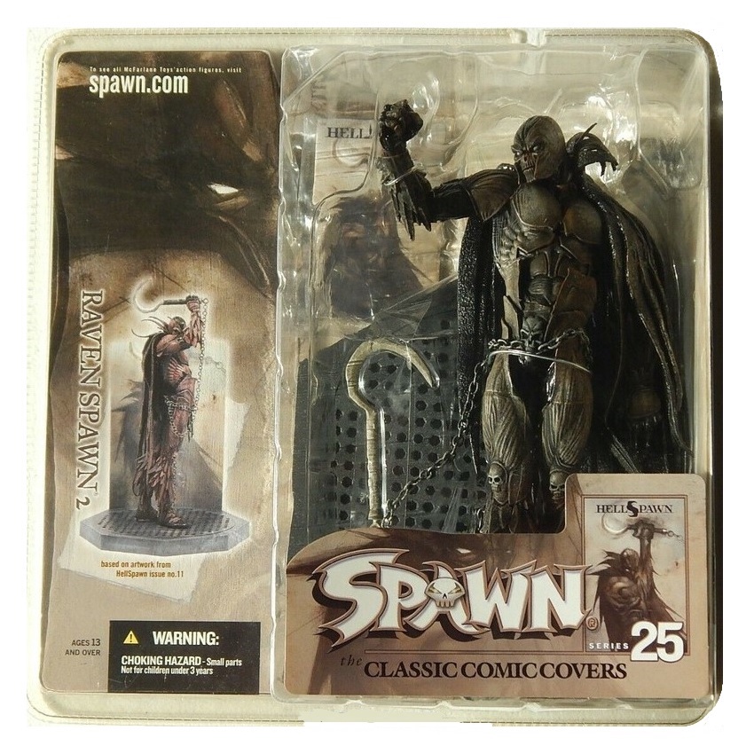 Jual [McFarlane] Spawn Series 25 - HellSpawn Issue 11 Cover Art Raven Spawn | Shopee Indonesia