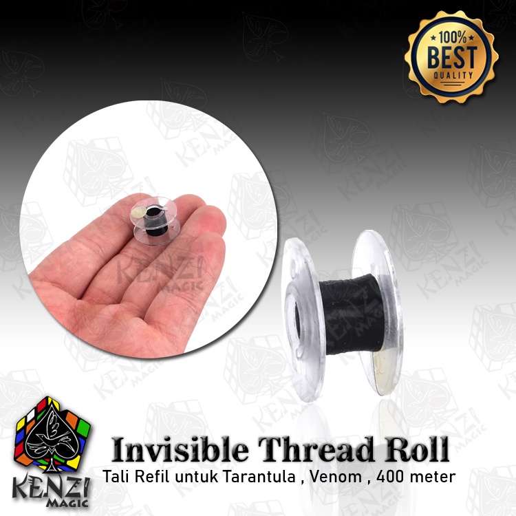 Jual Tali Refill invisible thread reel 400 Meter isi ulang ITR ...