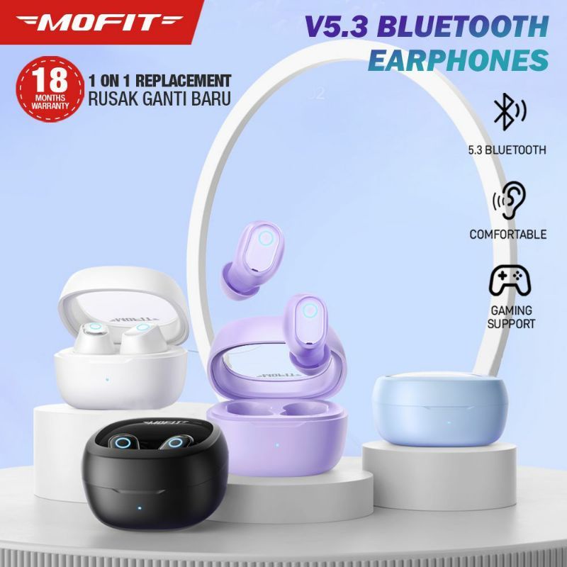 Jual TWS WIRELESS AIRBUDS MINI MOFIT MO-22 | Shopee Indonesia