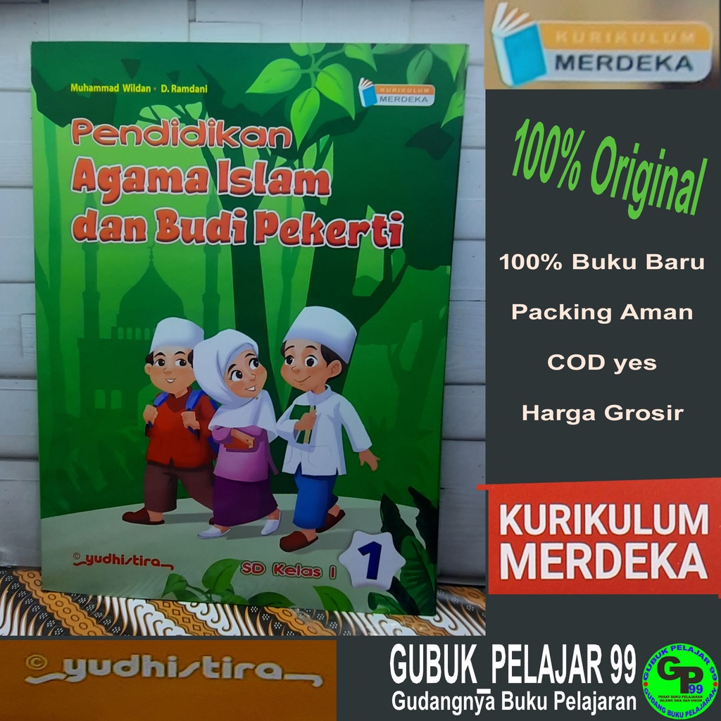 Jual Buku Siswa PENDIDIKAN AGAMA ISLAM DAN BUDI PEKERTI (PAI) Kelas 1 Untuk SD KURIKULUM MERDEKA ...
