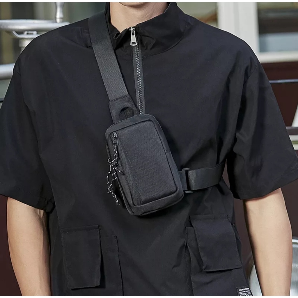 Jual Tas selempang pria/Tas model terbaru 2023/Tas multifungsi/Tas ...