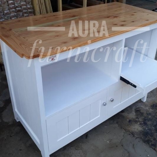 Jual Rak Dapur Meja Dapur Island Table Kitchen Set | Shopee Indonesia