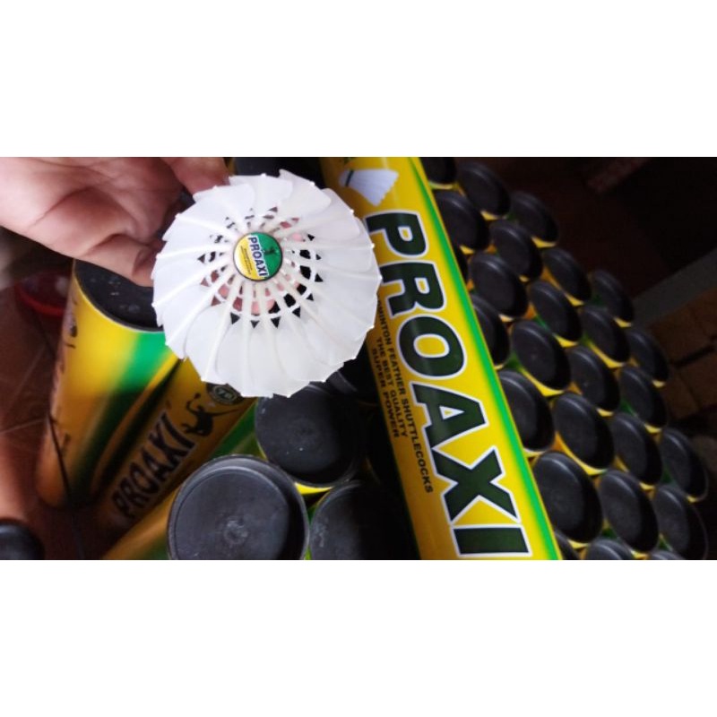 Jual proaxi original shuttlecock badminton bulutangkis bagus | Shopee ...