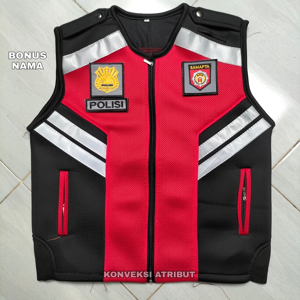 Jual rompi sabhara polri merah | Shopee Indonesia