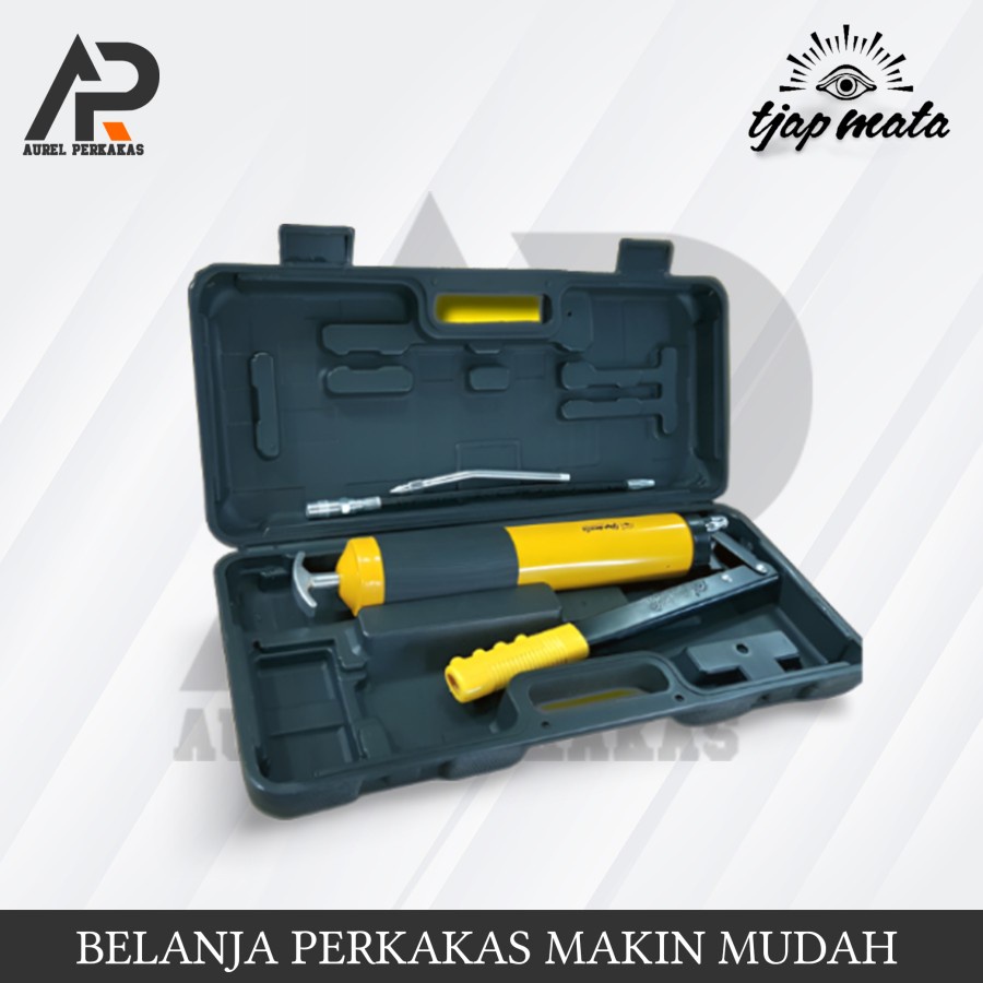 Jual Tjap Mata Cap Mata Hand Grease Gun 500cc / Pompa Gemuk Tangan ...