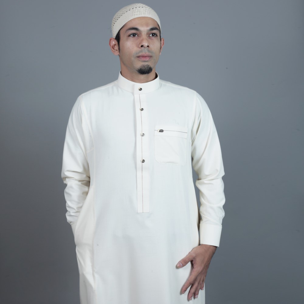 Jual Qori Apparel Jubah / Gamis Al Muhtadi (Lengan Manset) | Shopee ...