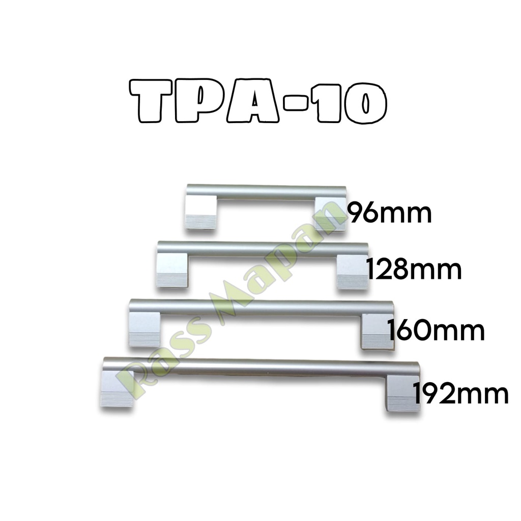 Jual Handle Aluminium Pegangan Tarikan Laci Lemari Mebel Kitchen Set ...