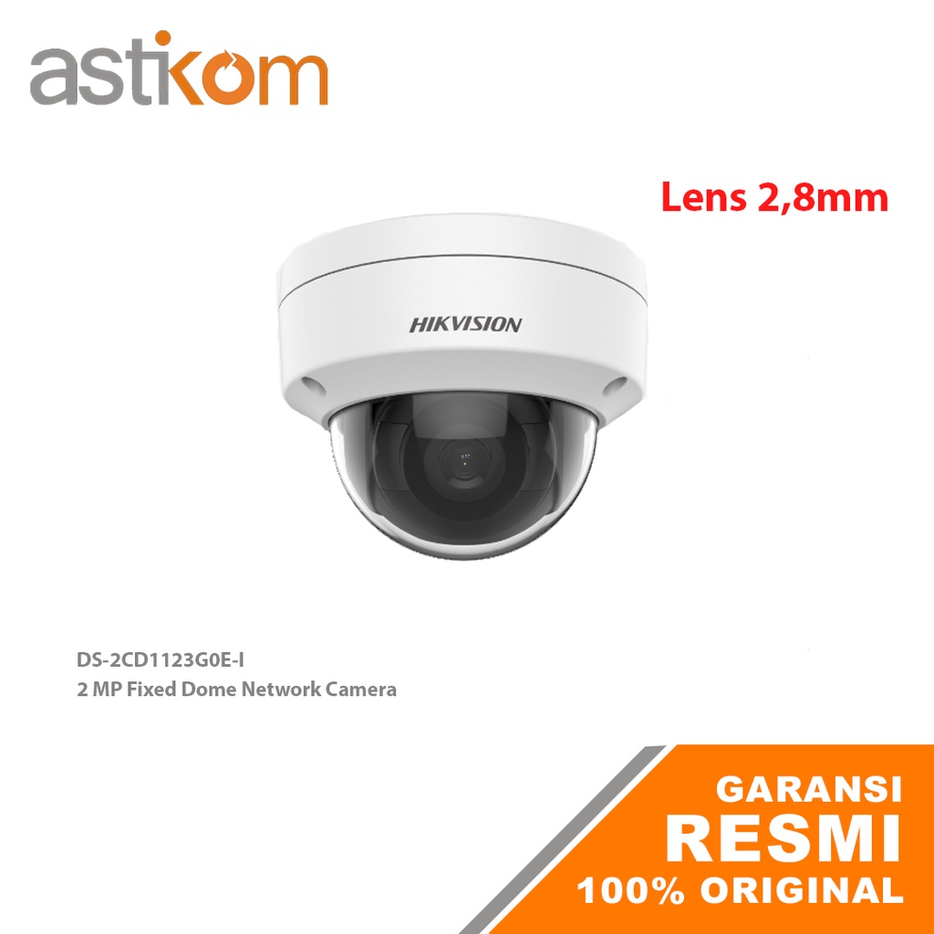 Jual CCTV IP Camera Hikvision DS-2CD1123G0E-I 2MP 2,8mm | Shopee Indonesia