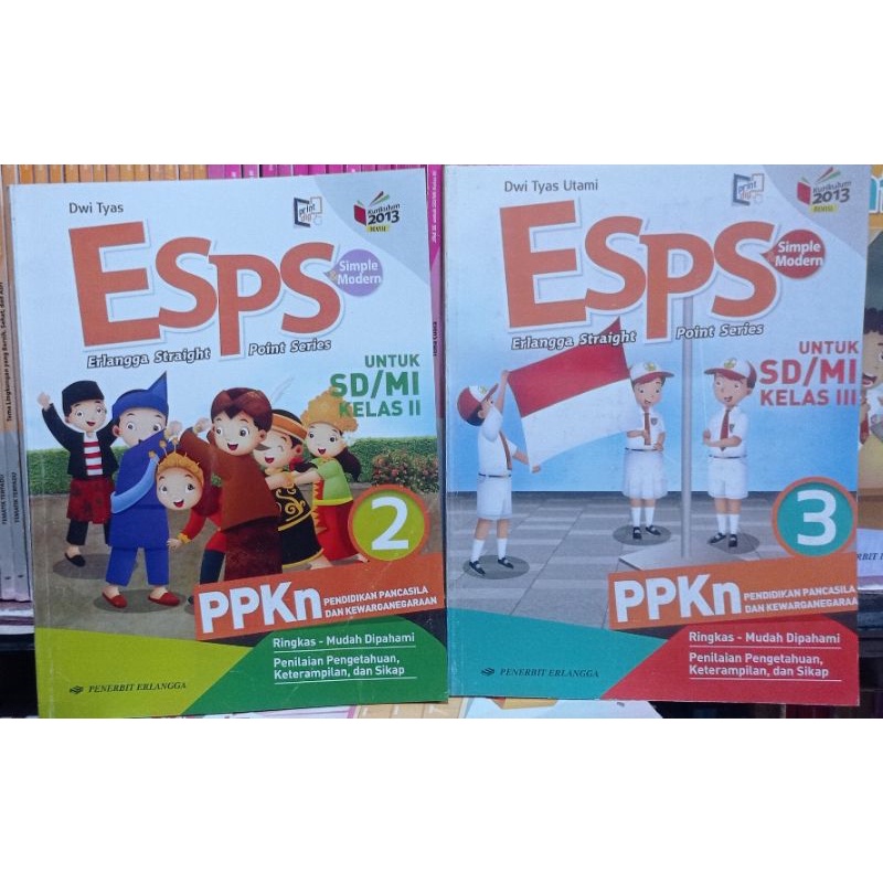 Jual ESPS PPKN KLS 2,3. SD BEKAS | Shopee Indonesia