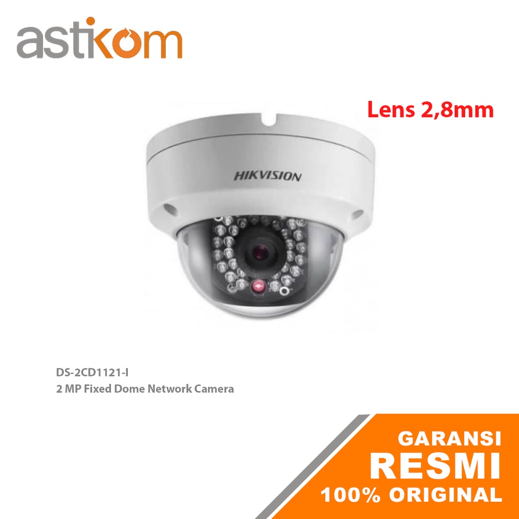 Jual CCTV IP Camera Hikvision DS-2CD1121-I 2MP 2,8mm | Shopee Indonesia