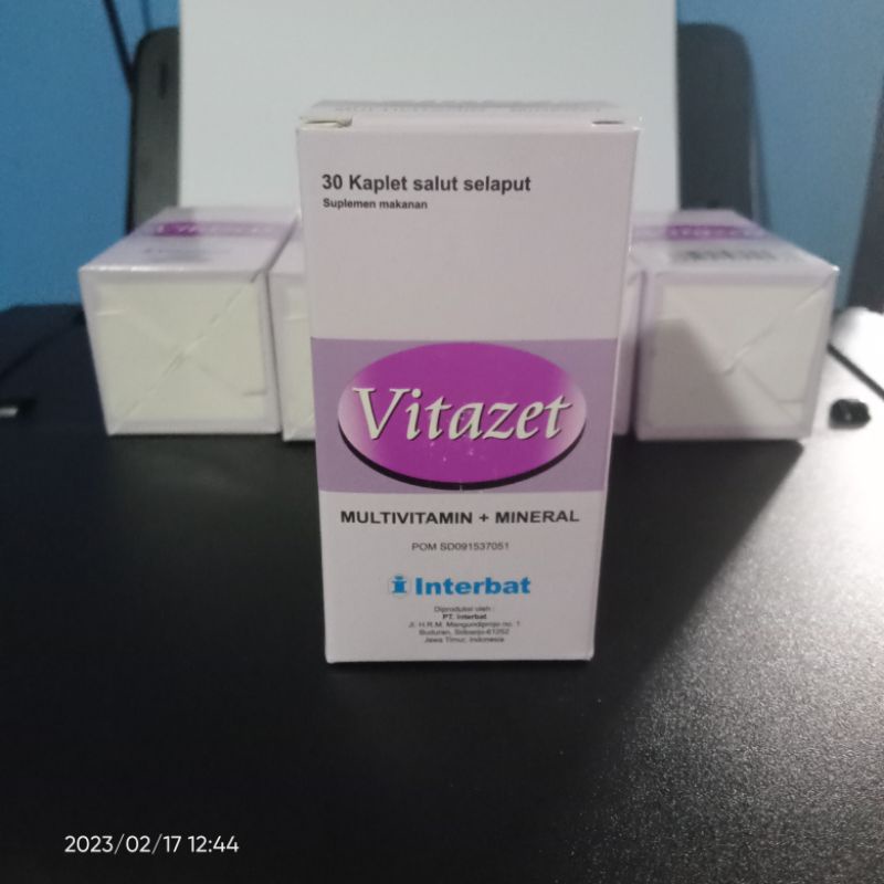 Jual Vitazet (1 box isi 30 kaplet) | Shopee Indonesia