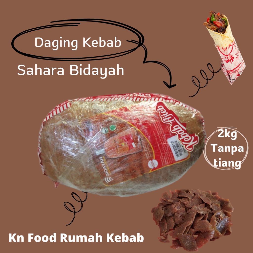 Jual Daging Kebab Sahara Bidayah Mixed -2KG- Daging Kebab Non Tiang ...