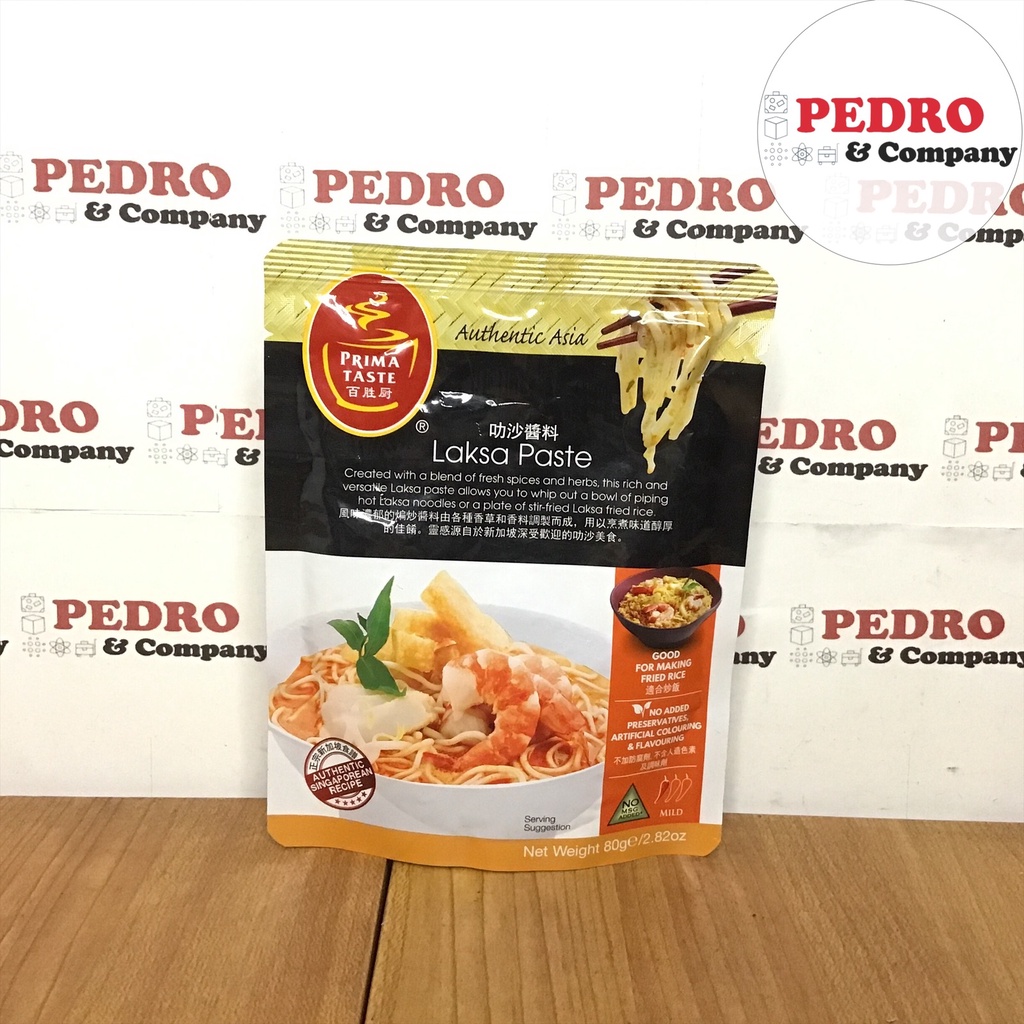 Jual Prima Taste Laksa paste 80 gram bumbu mie laksa singapore noodle ...