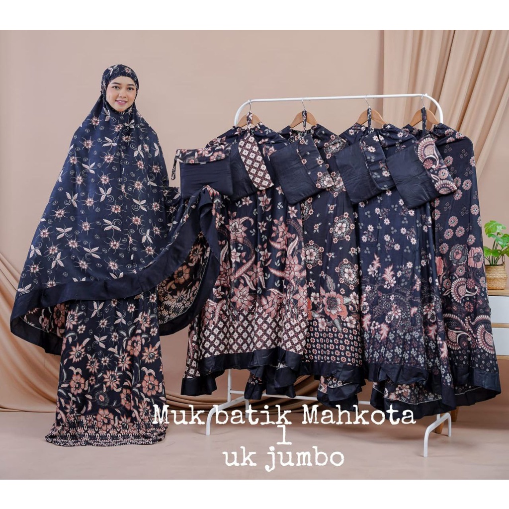 Jual Mukena motif batik dan bunga | Shopee Indonesia