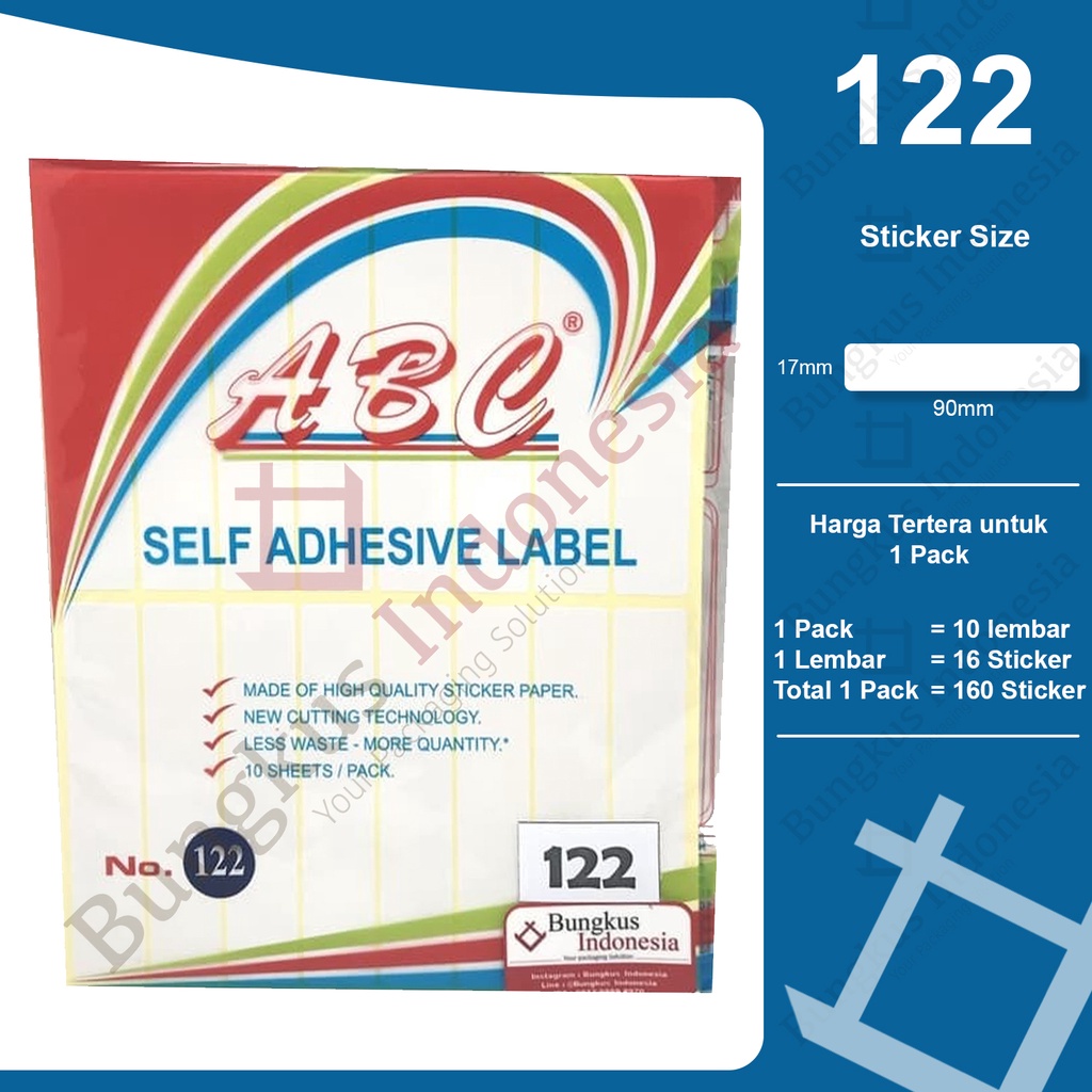Jual Stiker Label 122 / Sticker | Shopee Indonesia