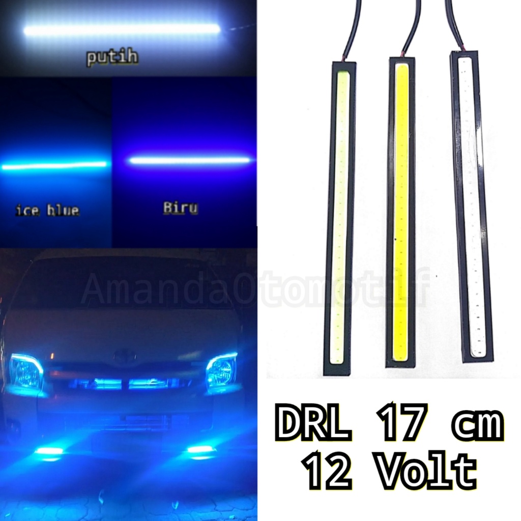 Jual Lampu LED DRL 17 cm LED kolong motor mobil 12 volt | Shopee Indonesia