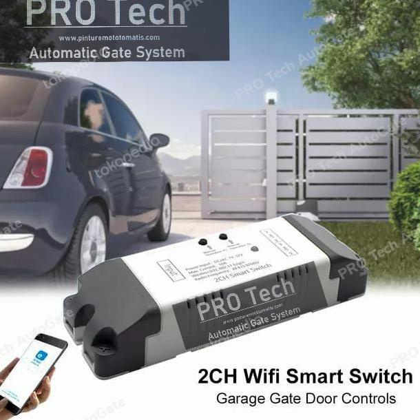 Jual Modul Smart Switch Wifi Pembuka Gerbang Otomatis Sliding Gate ...