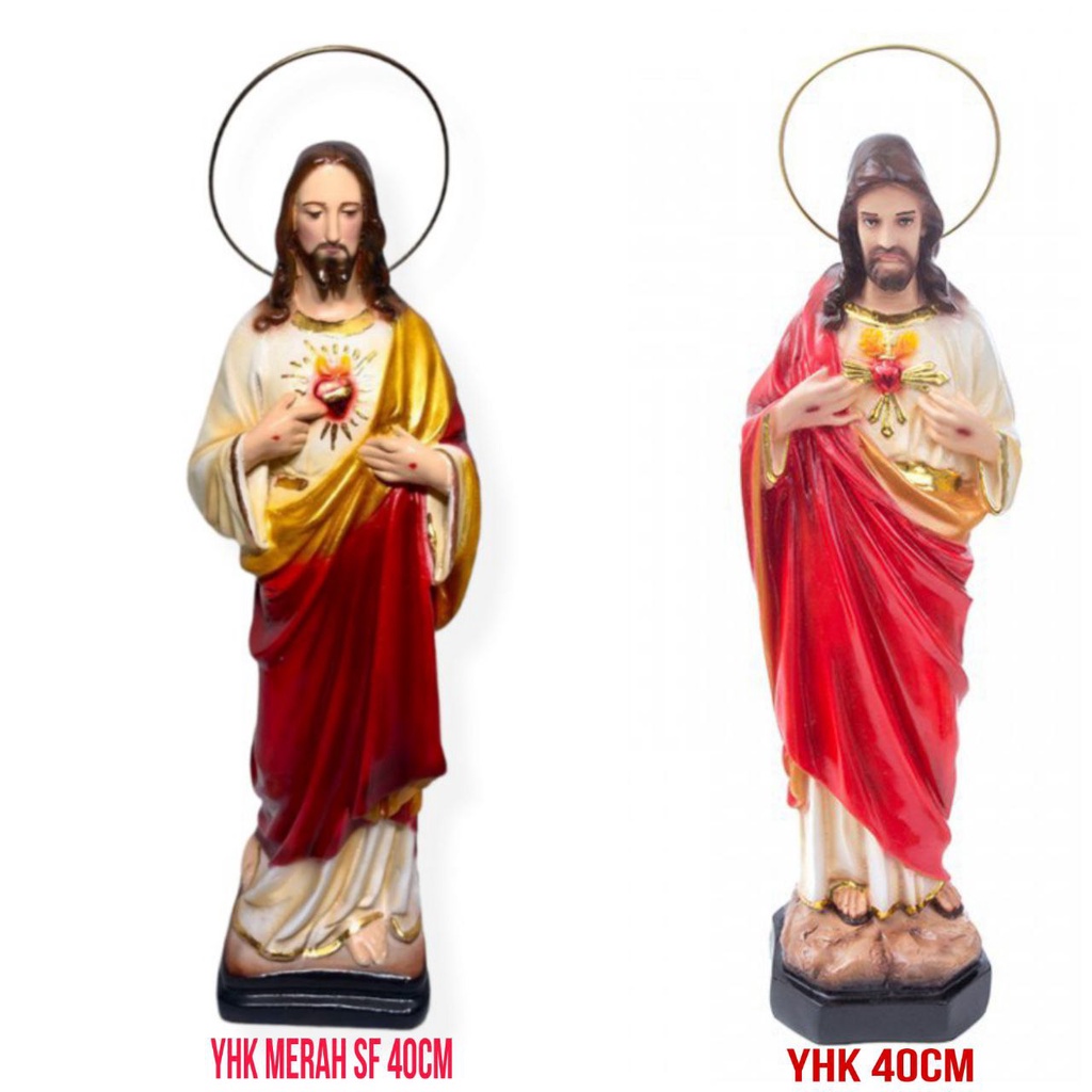 Jual Patung Tuhan Yesus Hati Kudus 40cm / Patung Rohani /Patung Yesus ... Jual Patung Tuhan Yesus Hati Kudus 40cm / Patung Rohani /Patung Yesus ...
