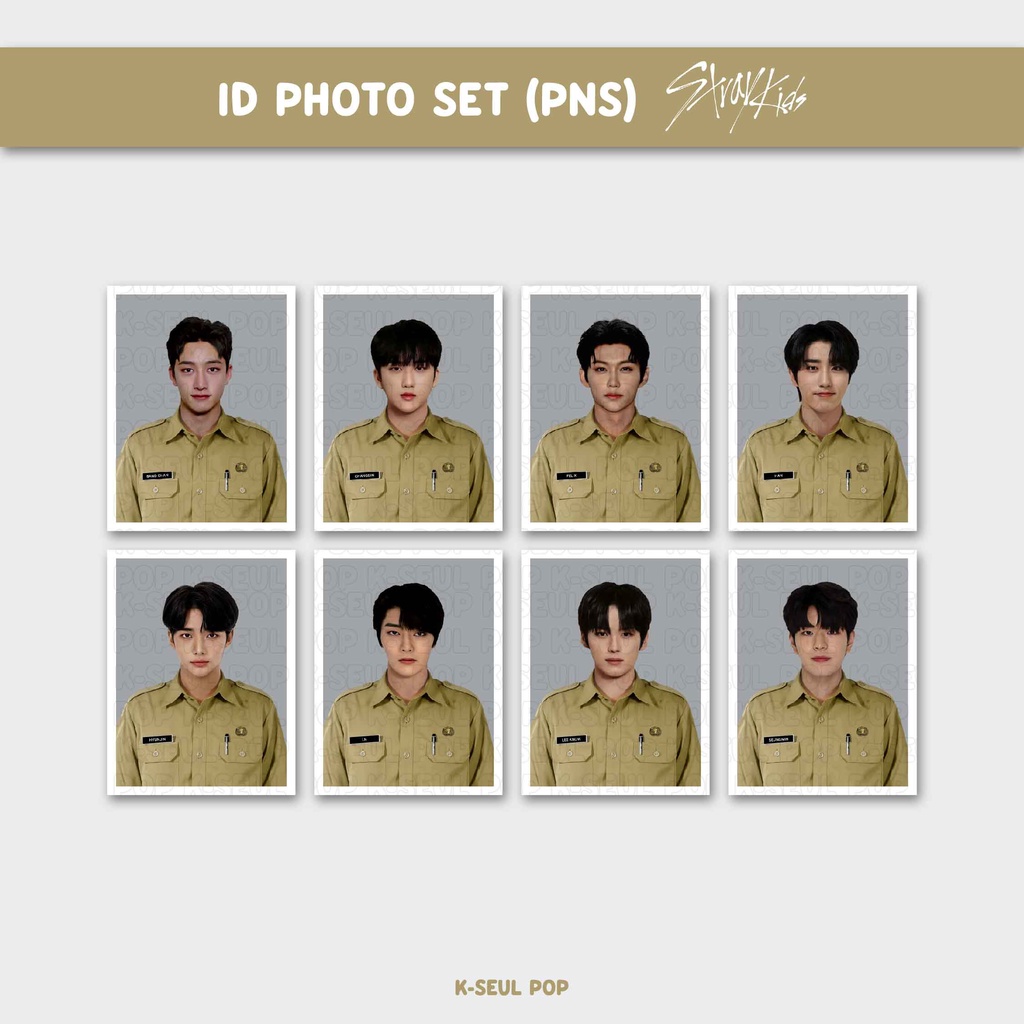 Jual STRAY KIDS - ID Photo Set / Pas Foto [KSeulPop] | Shopee Indonesia