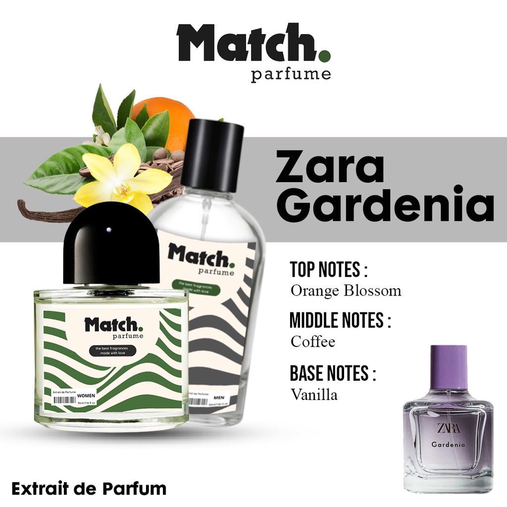 Jual Match Parfum Inspired by Zara Gardenia / parfum zara gardenia ...