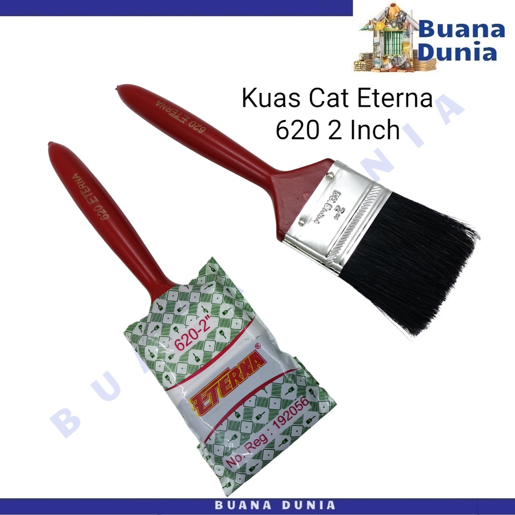 Jual Kuas Cat ETERNA 620 2Inch | Kuas Tembok 2 Inch | Brush Eterna ORI ...