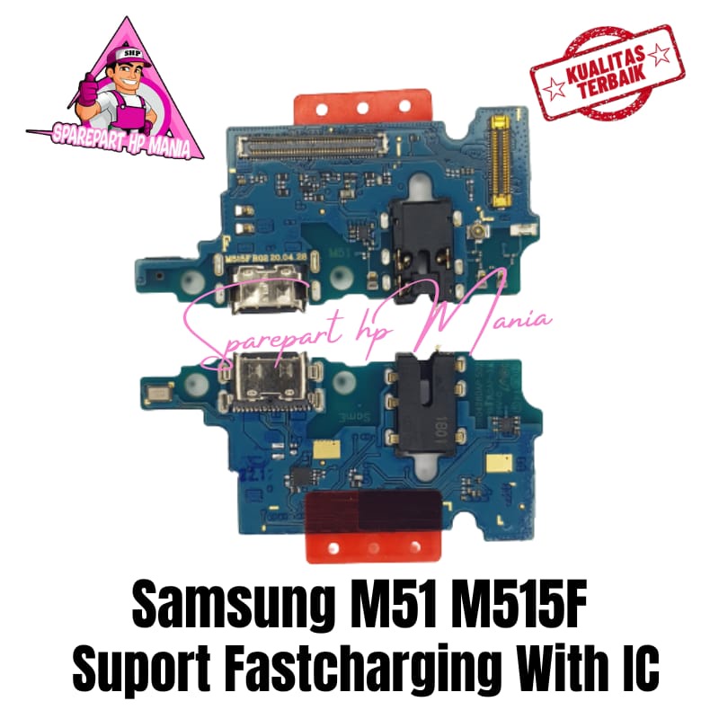 Jual KONEKTOR CAS SAMSUNG M51 M515F FLEXIBLE PAPAN CHARGING BOARD ...