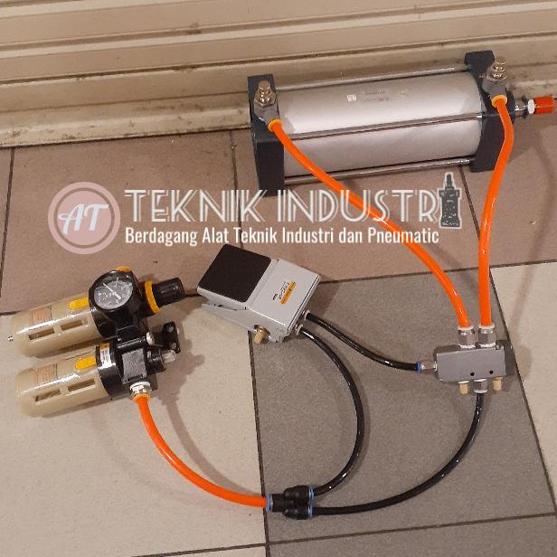 Jual Pneumatic Set Air Cylinder Press(Foot Air Pilot) | Shopee Indonesia