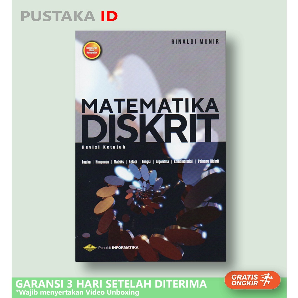 Jual Buku Matematika Diskrit Revisi Ketujuh - Rinaldi Munir | Shopee ...