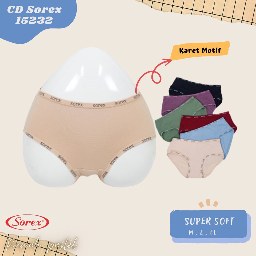 Jual CELANA DALAM WANITA SOREX Super Soft 15232 CELANA DALAM WANITA CD PEREMPUAN SOREX | Shopee ...