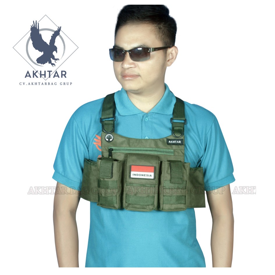 Jual Chest Bag Protect / Tas Dada / Tas Tactical / Tas Dada Waterproof ...