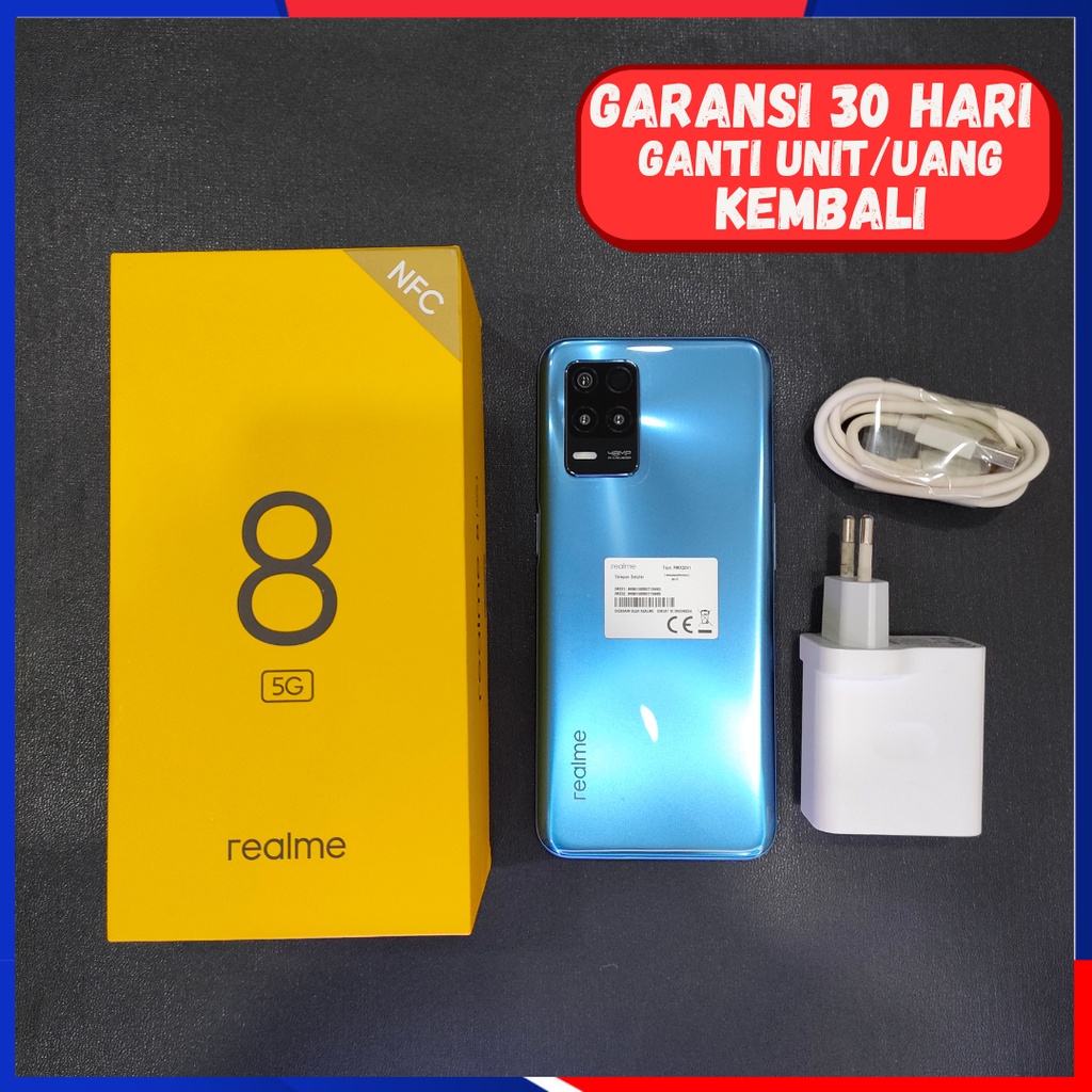 Jual Realme 8 4G 8/128GB Second Mulus No Minus Bekas Seperti Baru | Shopee Indonesia