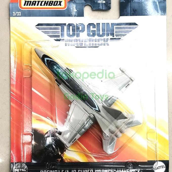 Jual matchbox F/A-18 Super Hornet Top gun Maverick diecast topgun ...