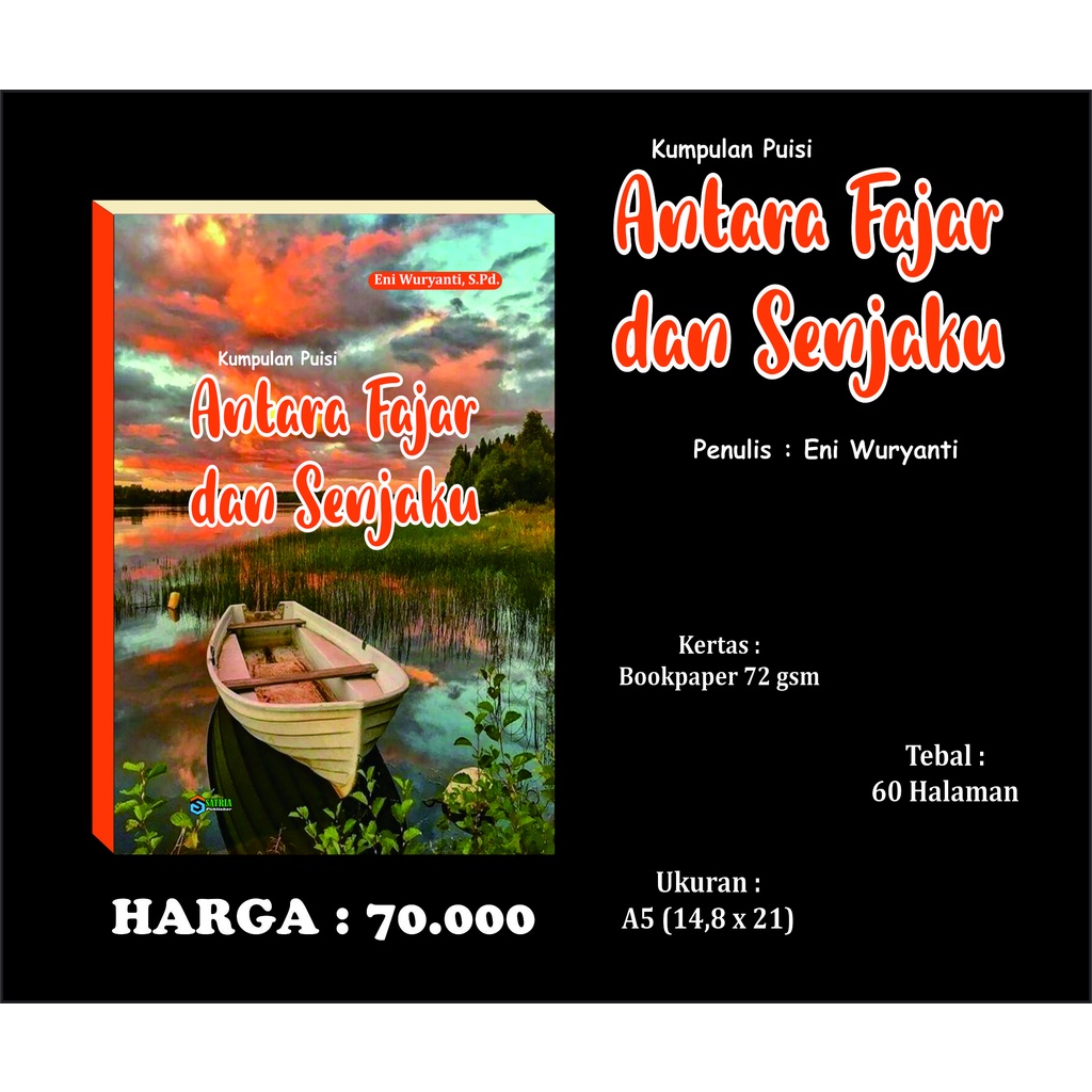 Jual Kumpulan Puisi Antara Fajar dan Senjaku | Shopee Indonesia