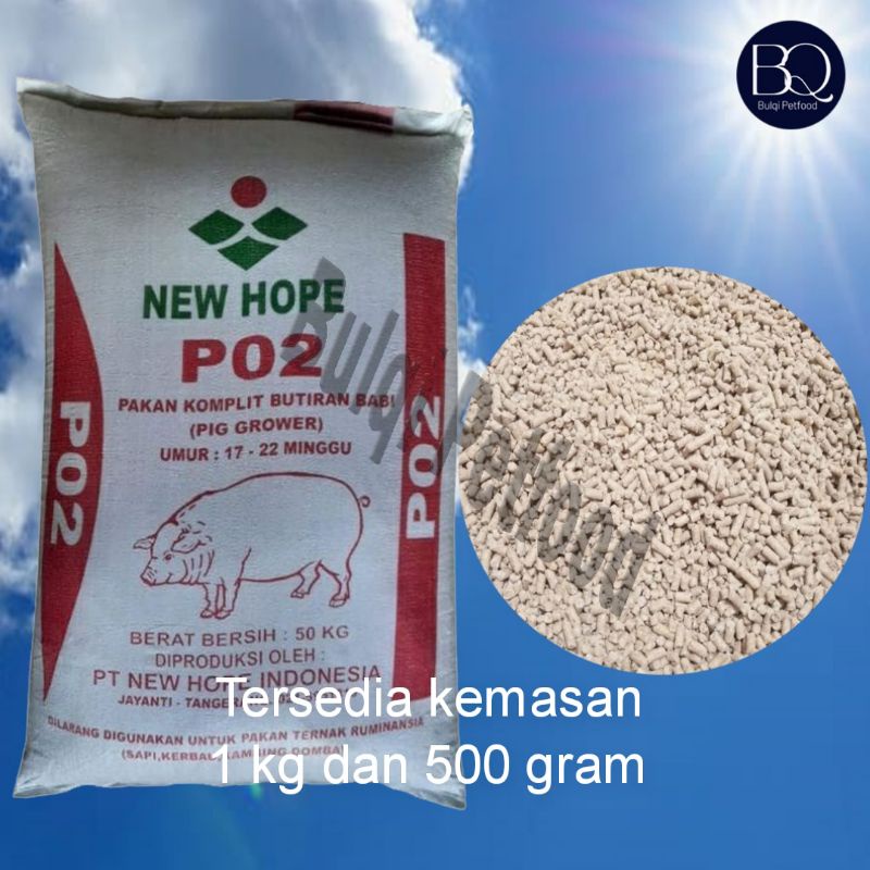 Jual pakan ayam Pur babi P02 new hope pakan unggas Repack | Shopee ...