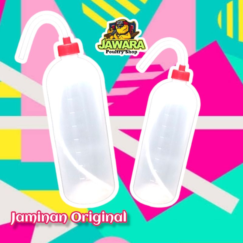 Jual BOTOL SELANG Asena Kempotan Air Isi Ulang Burung 500 ml dan 1 ...