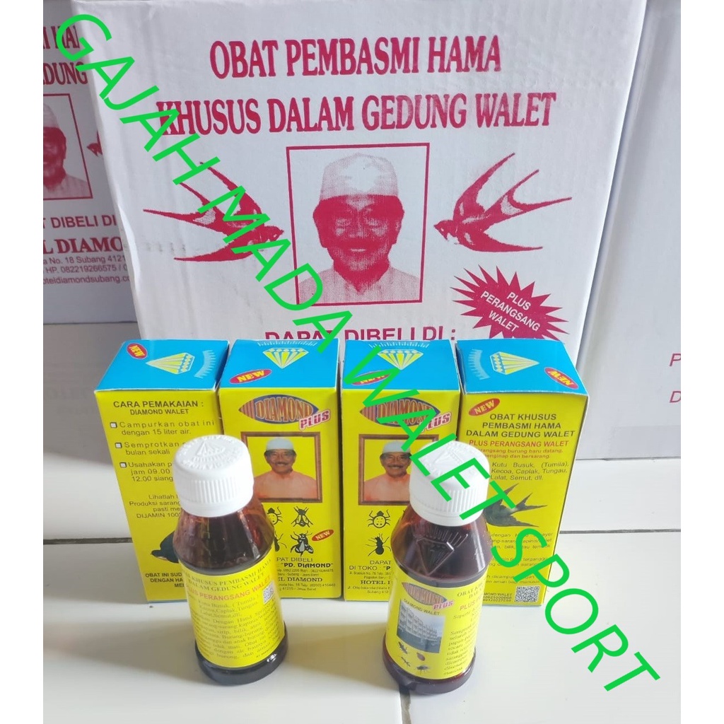 Jual OBAT PEMBASMI HAMA WALET (DIAMOND PLUS) 1 Dus | Shopee Indonesia
