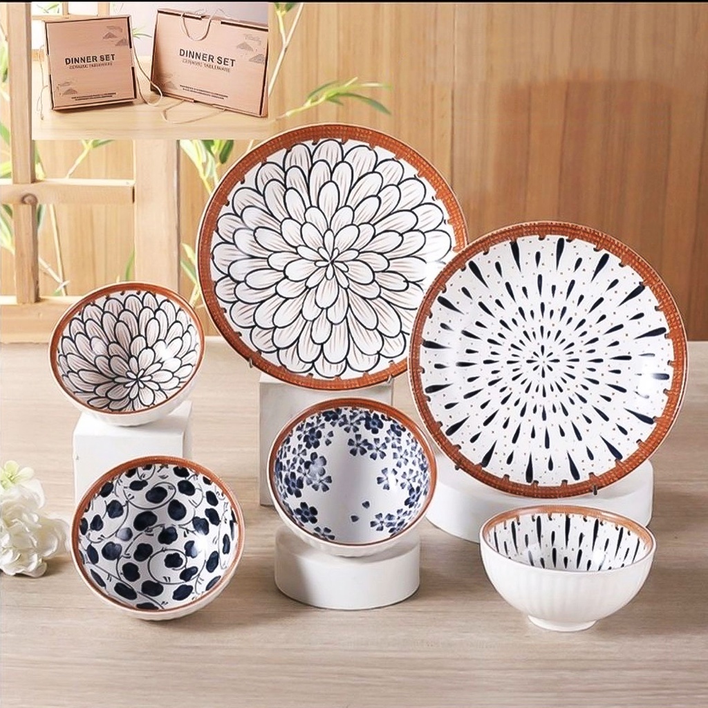 Jual Ideame Hampers Mangkok Set 2 Mangkok 2 Piring /Hadiah Hampers ...