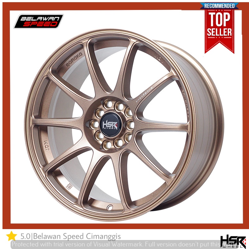Jual VELG MOBIL MODIFIKASI PELEK MOBIL RACING RING 18 HSR INDY PCD ...