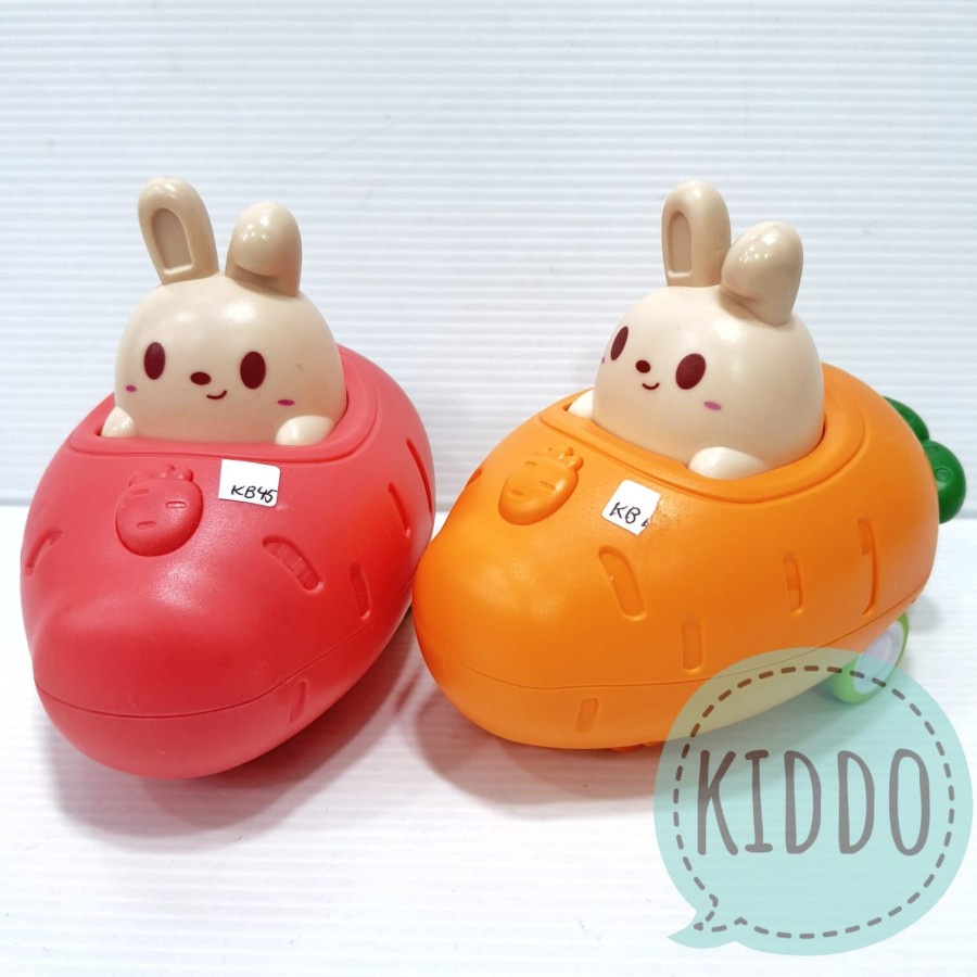 Jual mainan press and go - bunny kelinci wortel - KB | Shopee Indonesia
