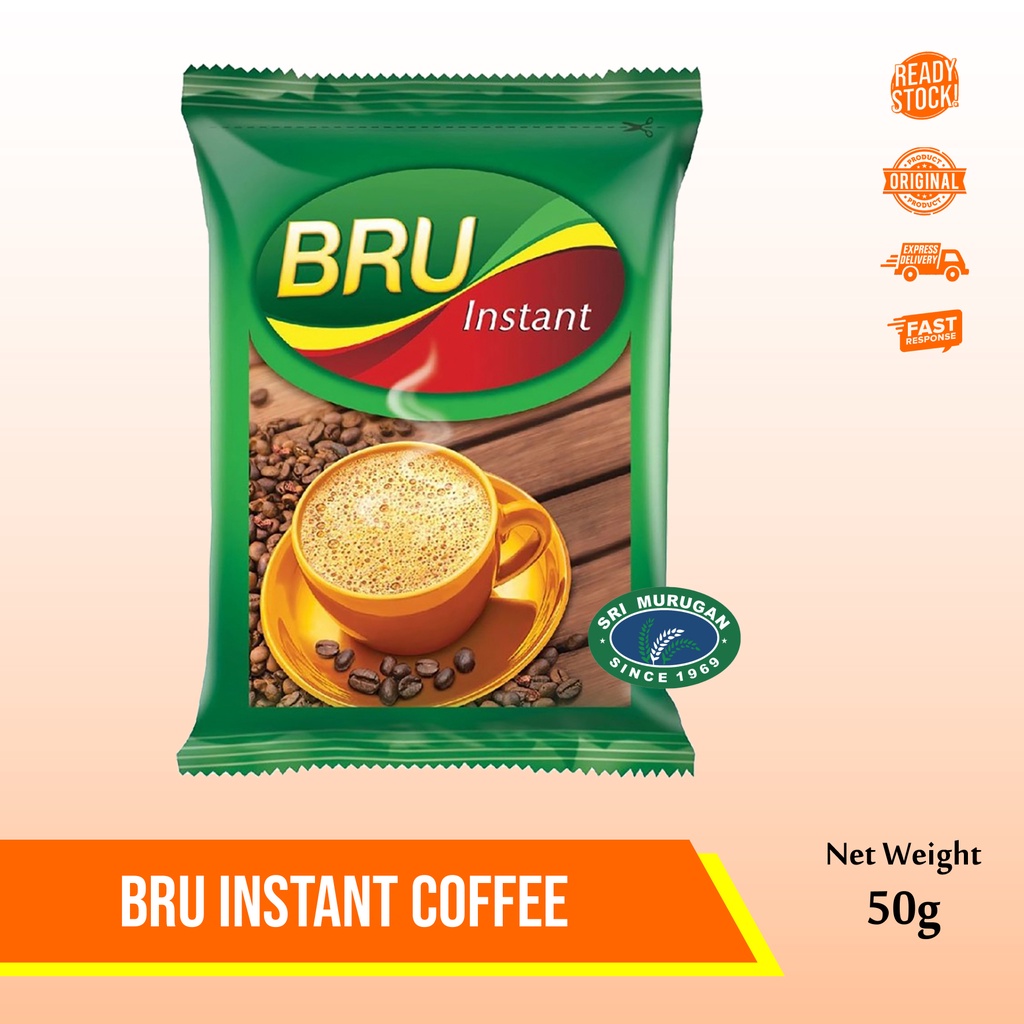 Jual BRU INSTANT COFFEE 50g | Shopee Indonesia