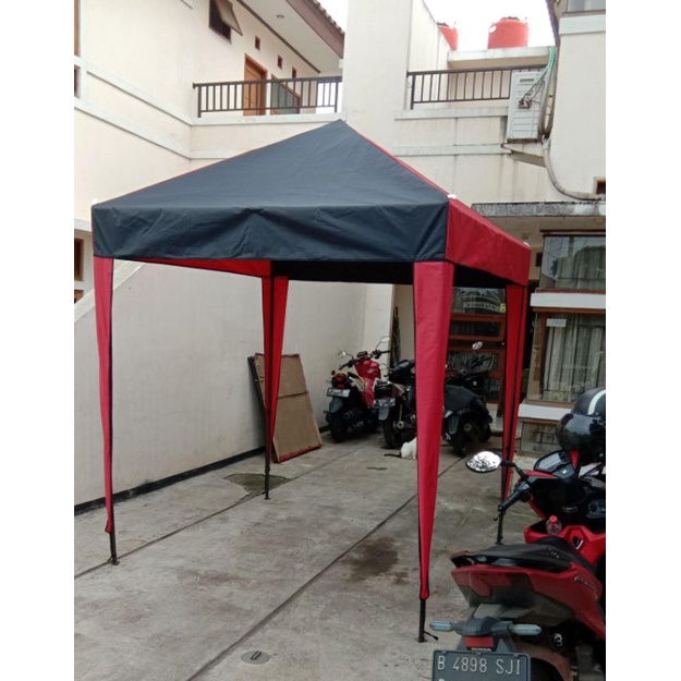 Jual Tenda jualan 1,5x1,5 Tenda Stand Peneduh Jualan PKL/Tenda Pameran ...