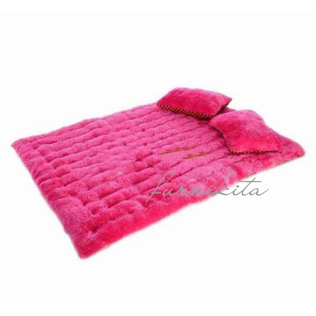 Jual KASUR MENUL KASUR BULU RASPUR KASUR 140X180X10CM | Shopee Indonesia