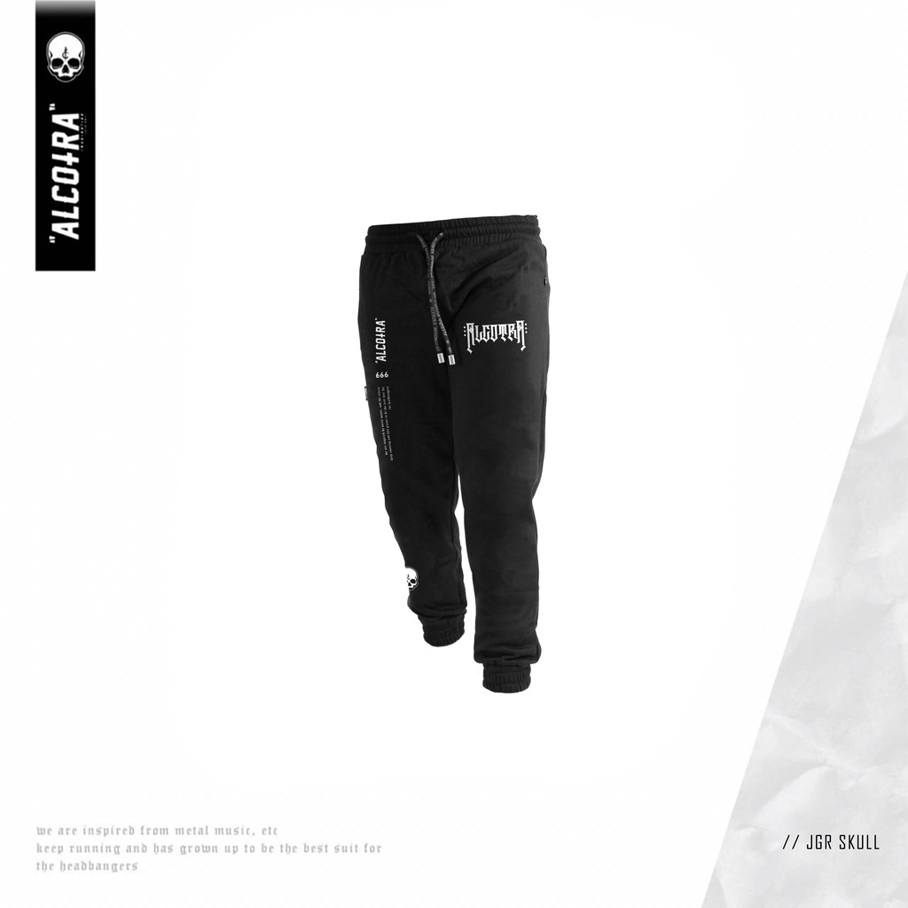 Jual JGR SKULL // JOGGER PANTS SKULL ALCOTRA | Shopee Indonesia