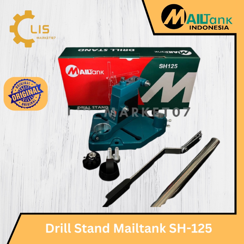 Jual Stand Bor Mailtank sh 125 Drill stand Dudukan mesin bor 10 mm & 13 ...
